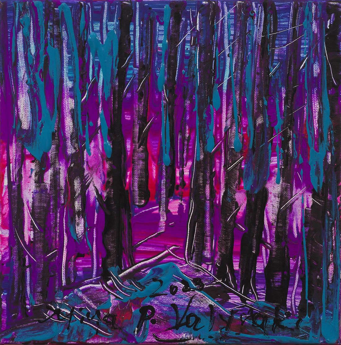 Forest Painting By Mina Valiraki Sianti Gallery Forest Painting By Mina Valiraki Sianti Gallery