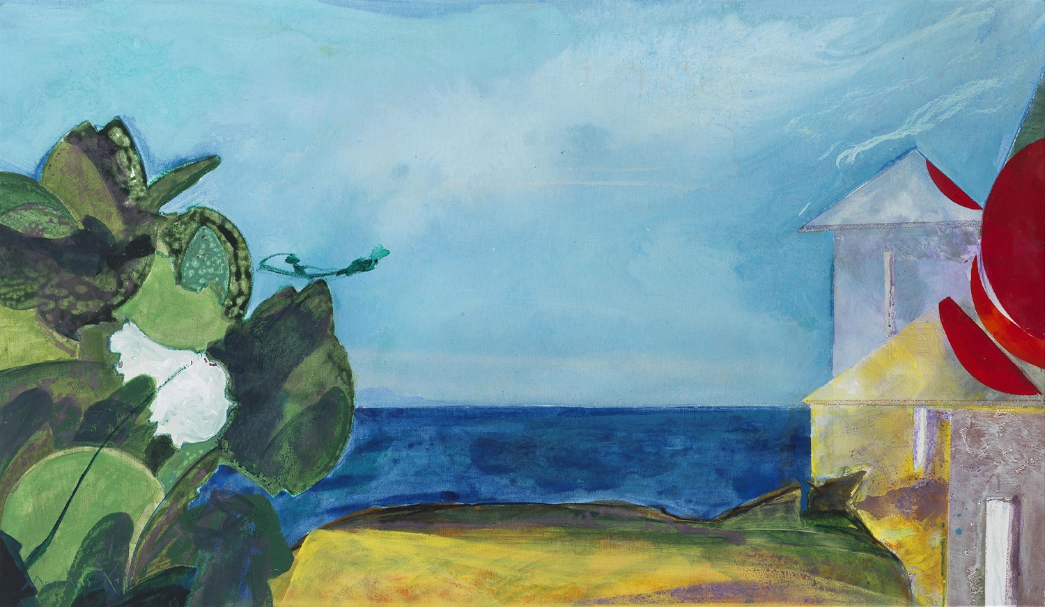 Forgotten Homes Rejoice Painting by Manolis Charos