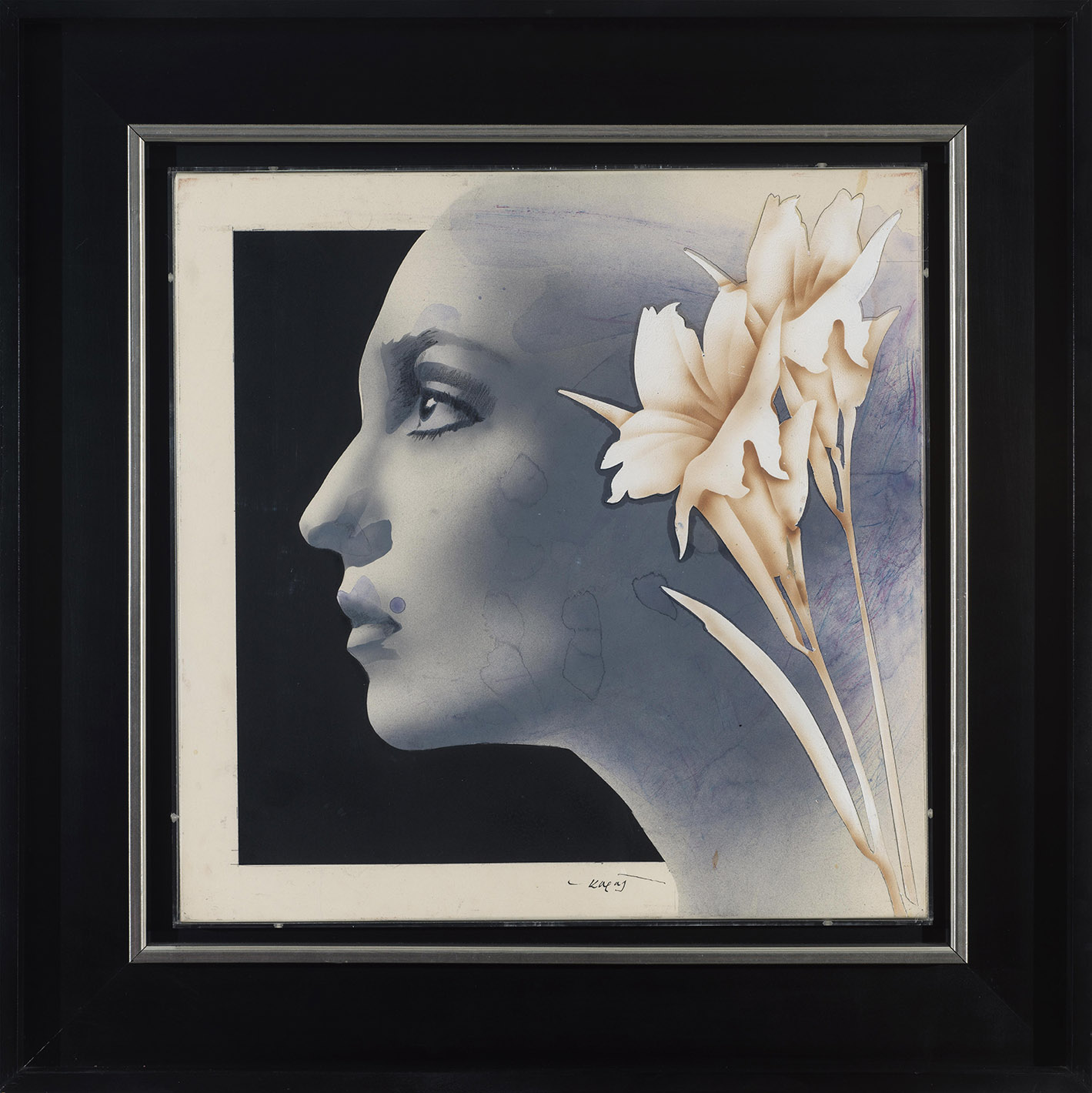 Portrait Painting by Christos Karas | Sianti Gallery